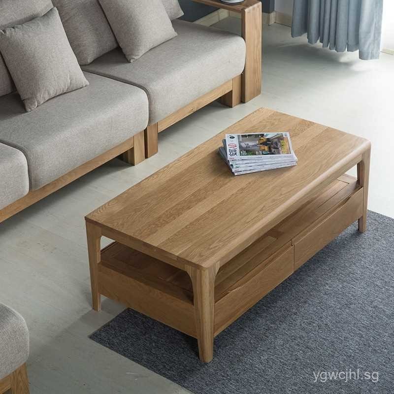 [Live Streaming Recommendation]scandinavian Solid Wood Corner Sofa Modern Light Luxury White Oak ...