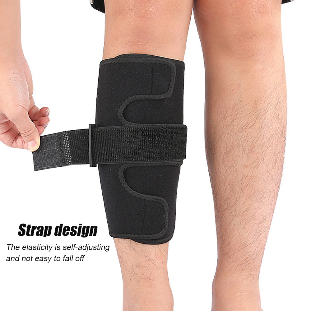 1 Pcs Calf Brace Sleeve - Adjustable Shin Splint Support - Leg ...