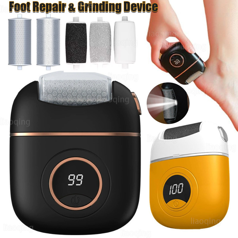 Upgrade Digital Electric Foot Polisher, Electric Callus Remover Foot ...