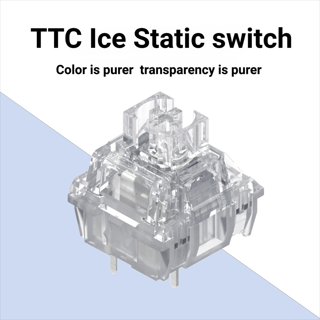 TTC Ice Static switch V2 Silent switch Hot swappable Mechanical ...