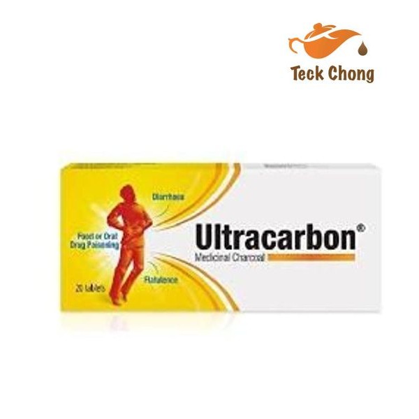 Ultracarbon 250mg For Fast Relief Of Diarrhoea Food Poisoning ...