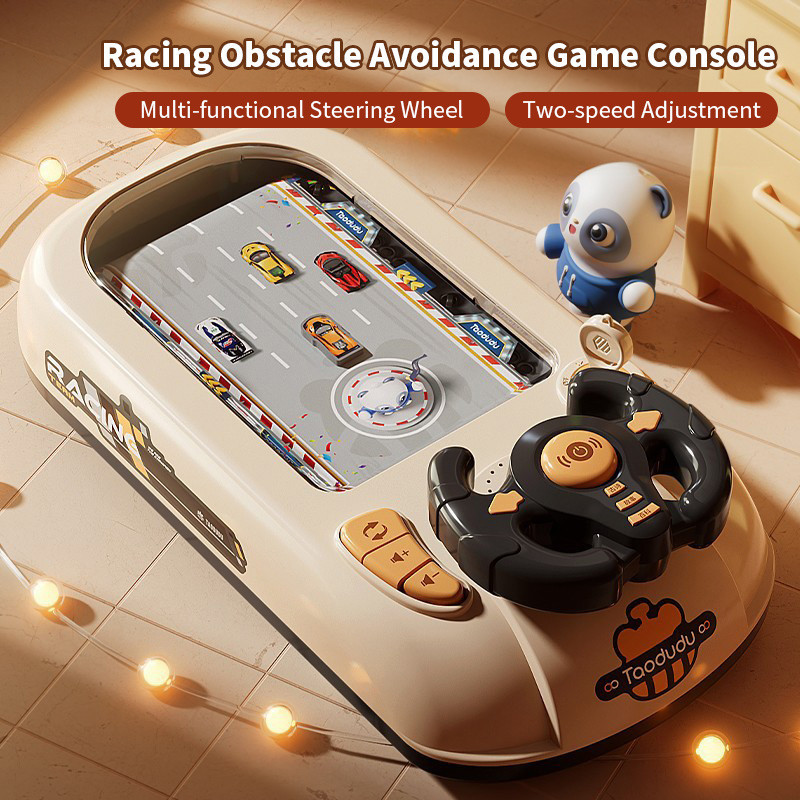 Musical Steering Wheel Toy Toddler Simulated Driving Racing Car Game ...