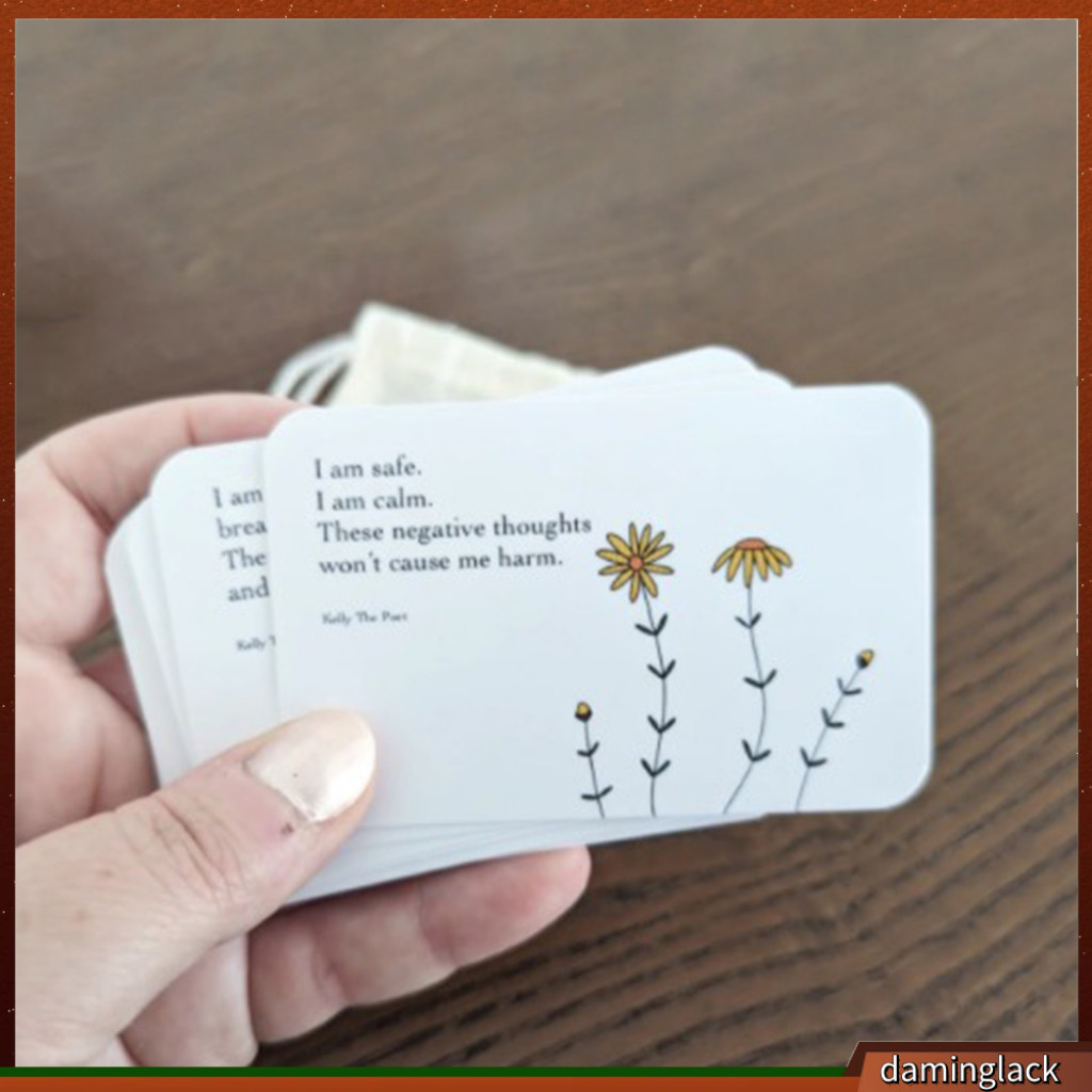 daminglack* Therapeutic Pocket Poems Anxiety Relief Poems Empower Your ...