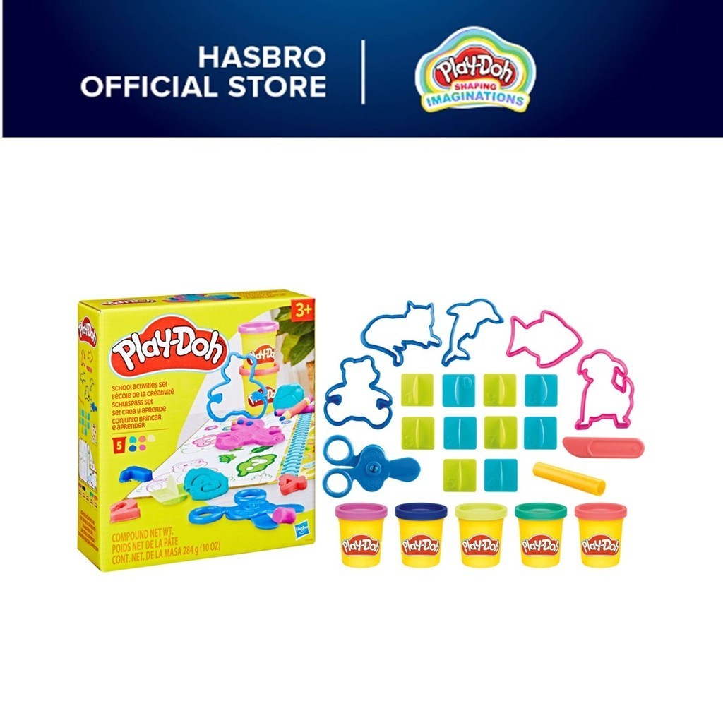 Play-Doh School Activities Set, Preschool Toys for Kids 3+, Back to ...