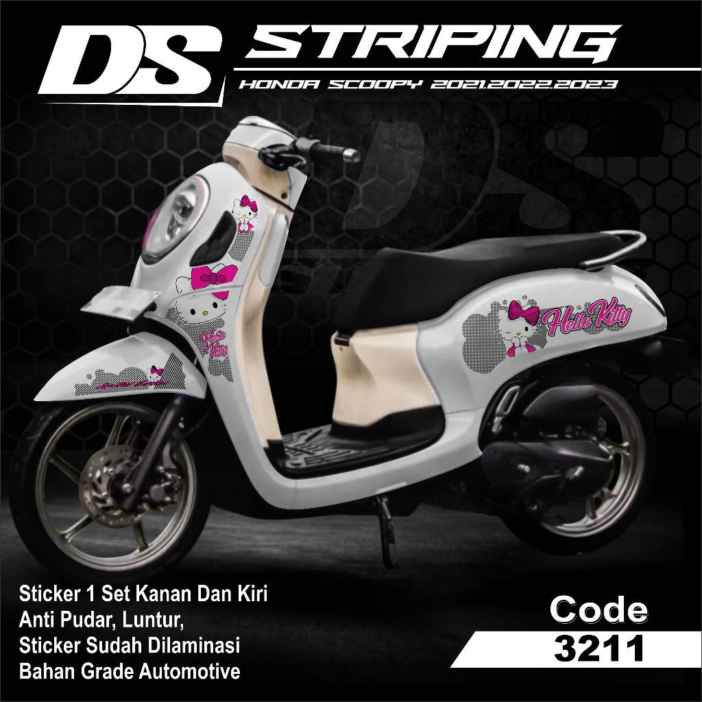 Scoopy List Striping Stickers 2021,2022,2023 Sticker Variations ...