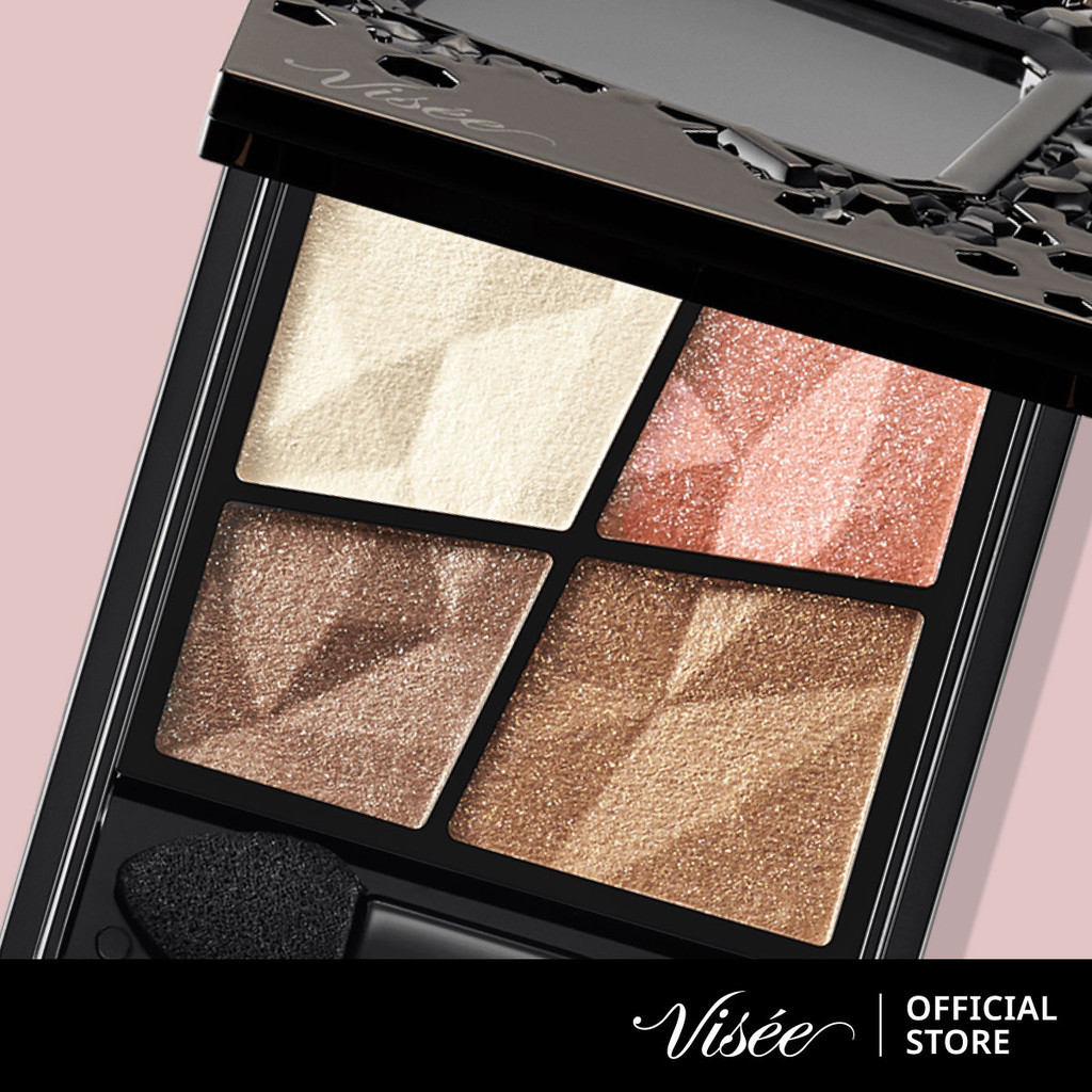 Visee Gemmy Rich Eyes | Glimmer Eyeshadow Makeup | Shopee Singapore