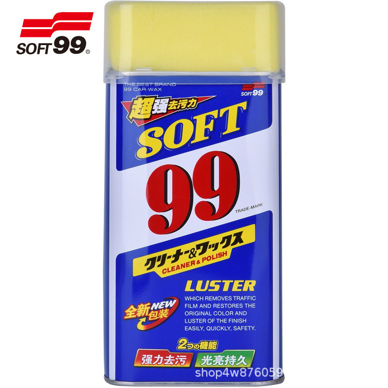 SOFT99 Luster Wax - Cleaner and Polish 530ml Made in Japan | Shopee ...