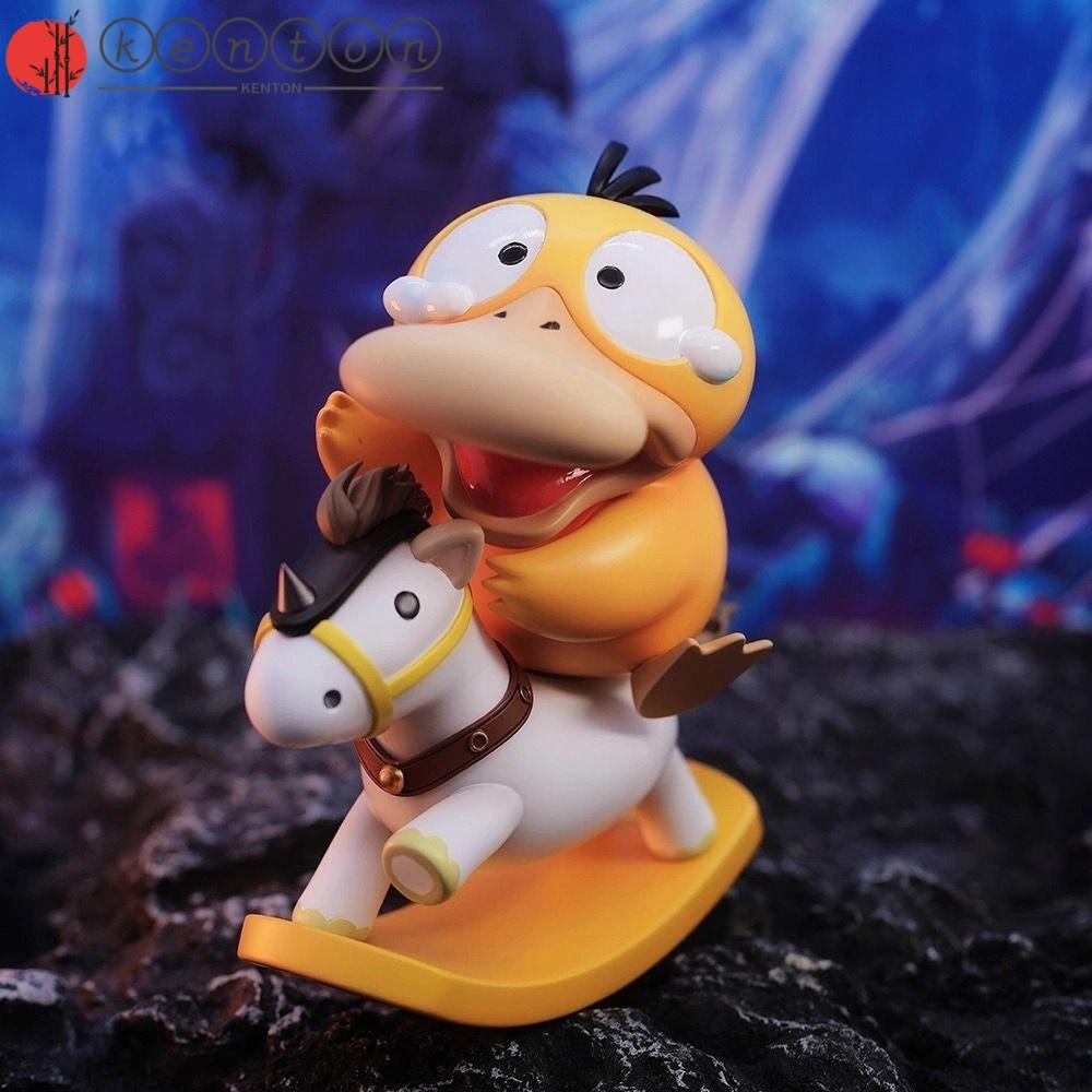 KENTON Anime Action Figure, Psyduck&Gengar Rocking Marco Pada Duck ...