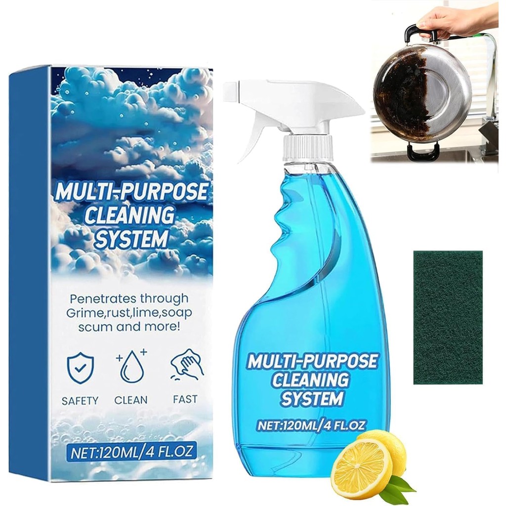 Splash Foam Spray All Purpose Cleaner, with Bottle and 10x Cleaning ...