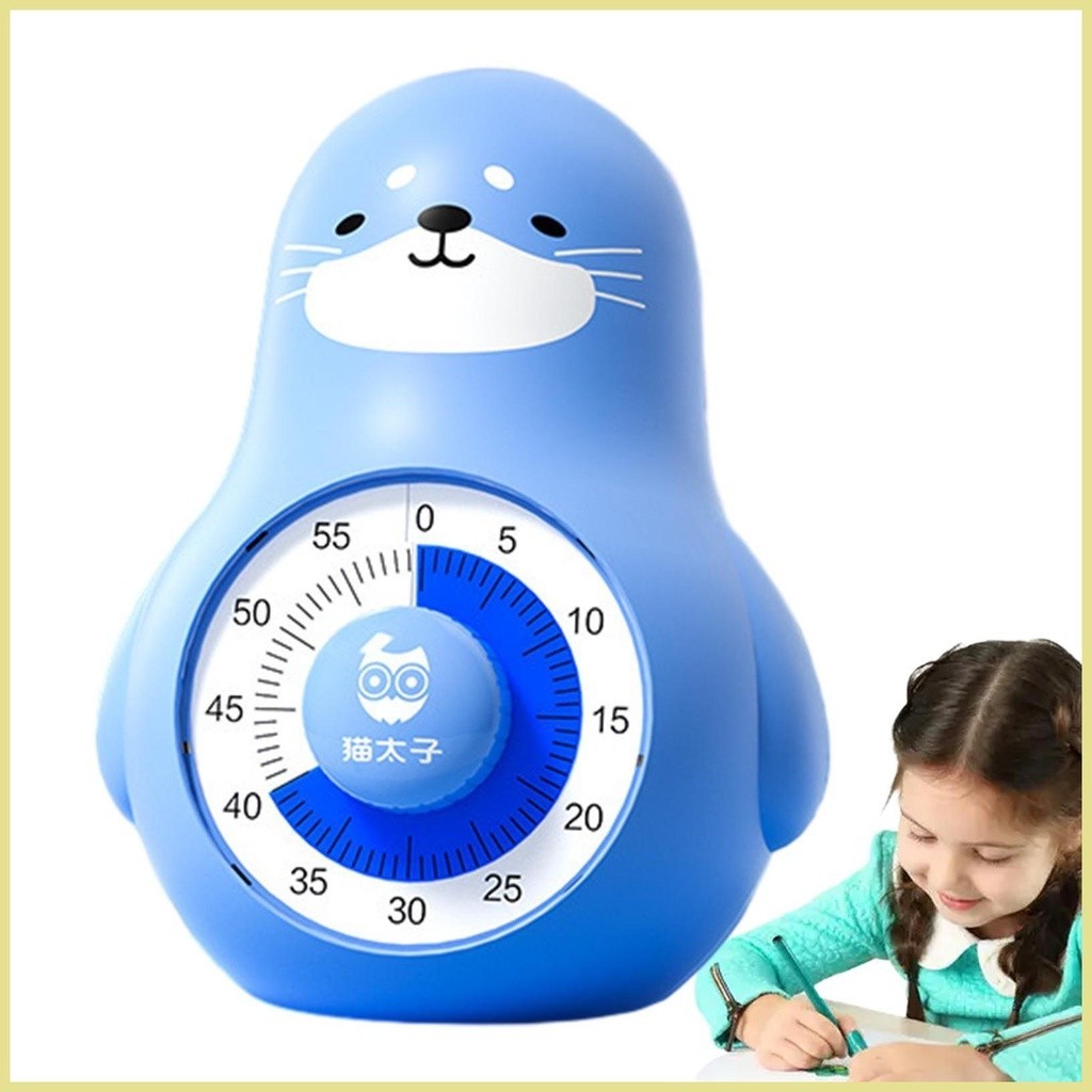 Kids Clock Timer Rechargeable Visual Countdown Timer Non-Distracting ...