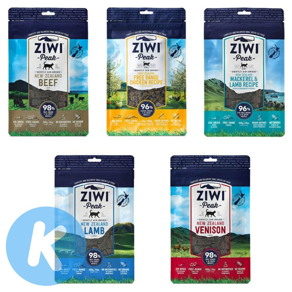 Ziwi Peak® Air-Dried Cat Dry Food 400g (5 Choices) | Shopee Singapore