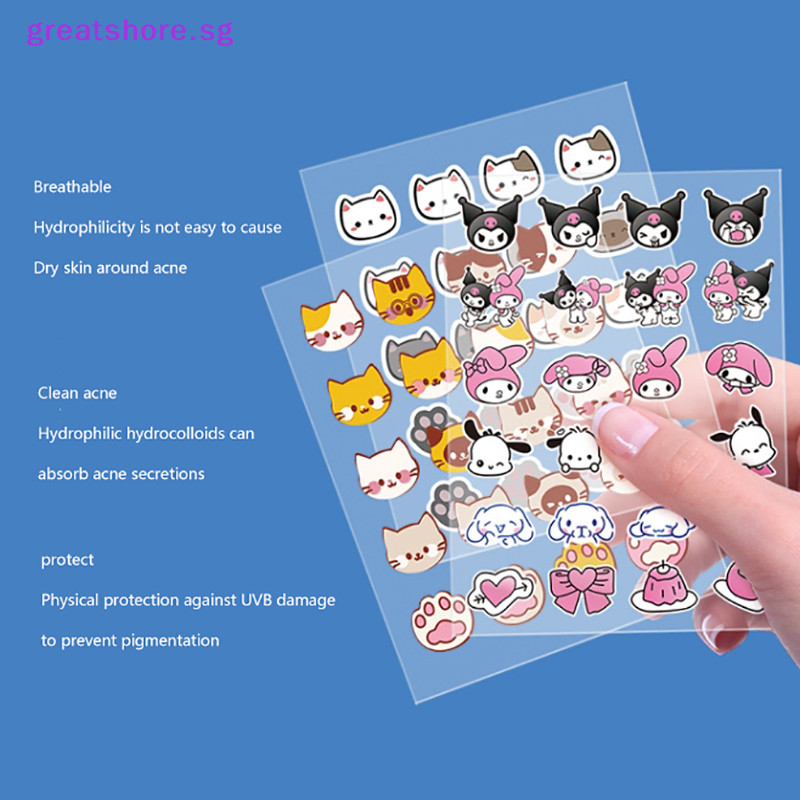 greatshore 20/24Pcs Acne Pimple Patch Sticker Acne Pimple Remover Tool ...