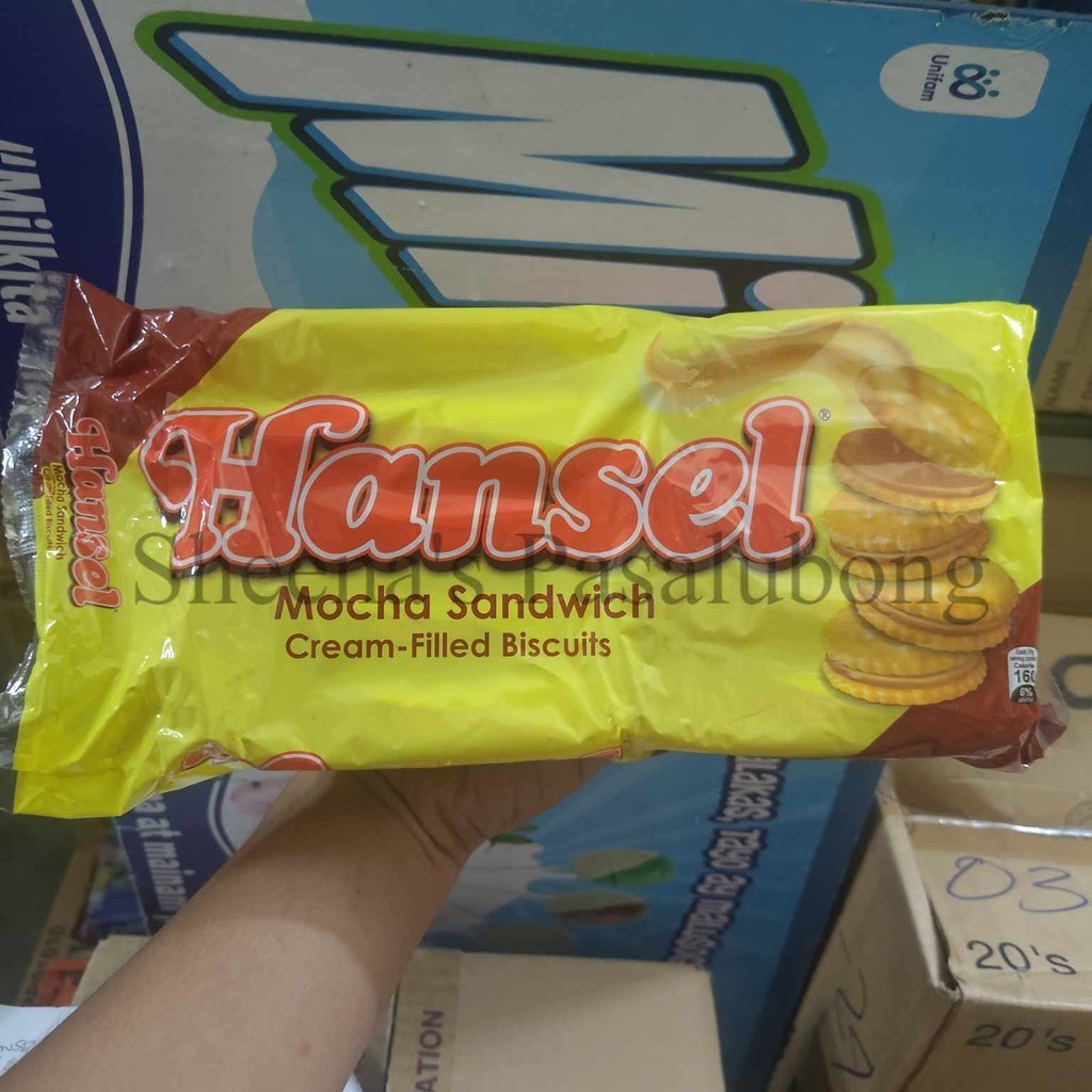 Hansel Mocha Sandwich 31g x 10's | Shopee Singapore