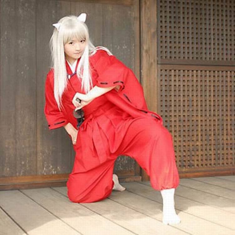 Japanese cos Inuyasha Clothes Anime cosplay Costume Male Full Suit Male ...