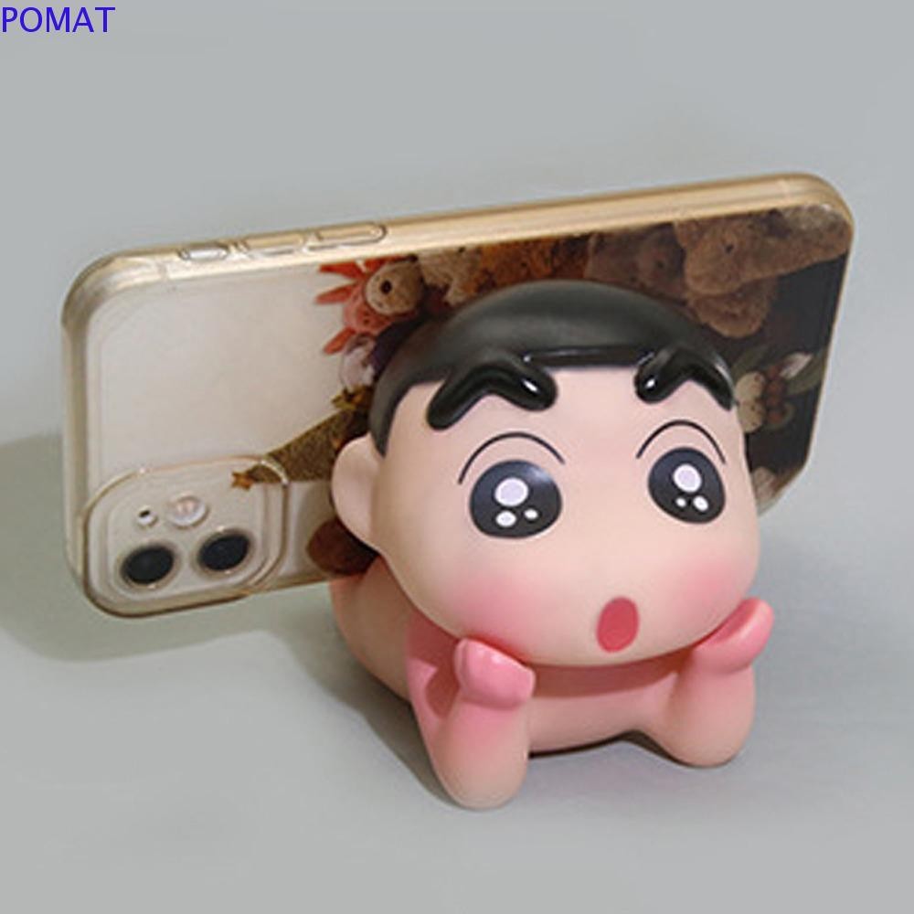 POMAT Creative Phone Holder, Crayon Shin-Chan Figure Model Mobile Phone ...