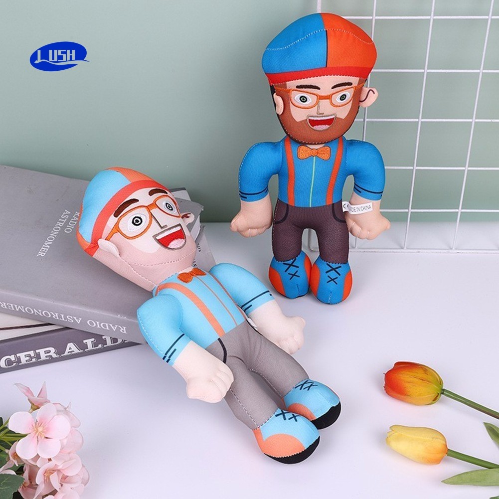 30cm Blippi Plush Doll Cute Plush Toy Educational Stuffed Toy Anime For ...