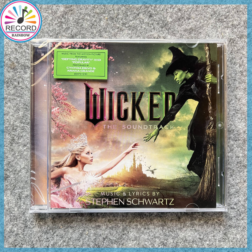 Stephen Schwartz Wicked Ariana Grande The Soundtrack 2024 CD Album [Sealed] Brand New Available ...