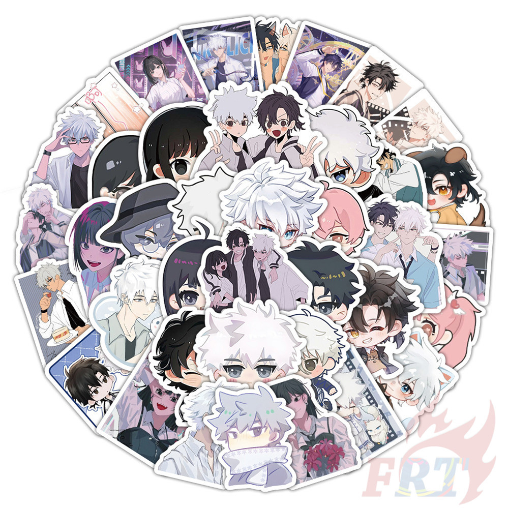 50Pcs/Set Link Click Stickers DIY Fashion Scrapbooking Album Diary ...