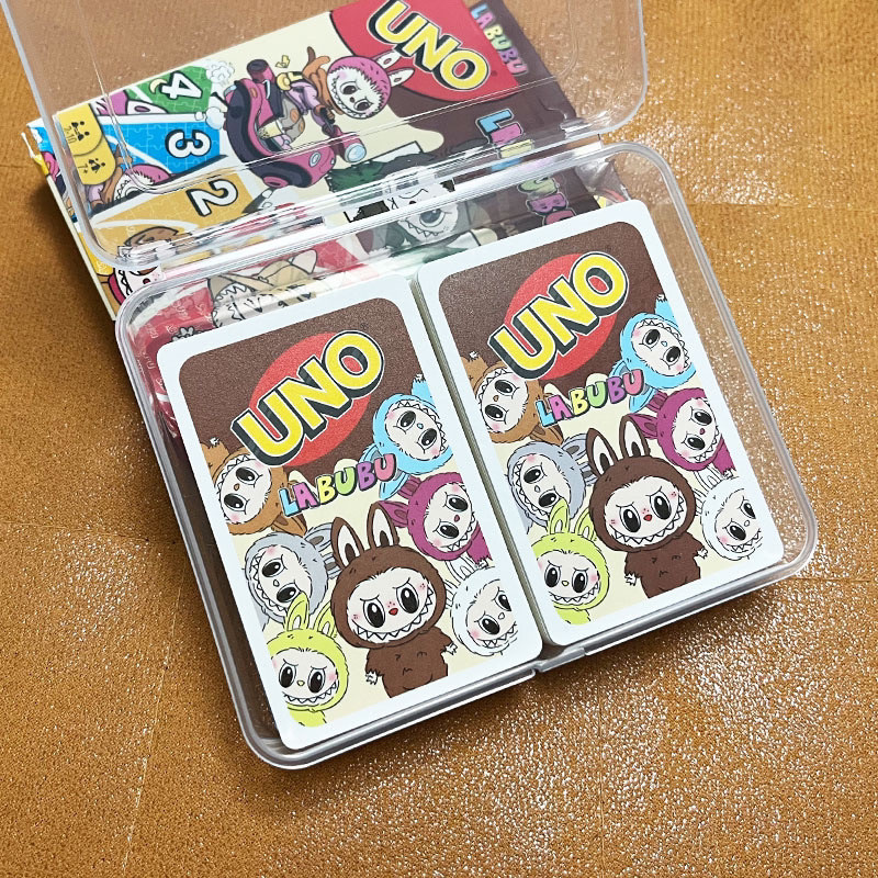 2025New Labubu Card Game Multiplayer Board Game Dormitory Game4Color ...