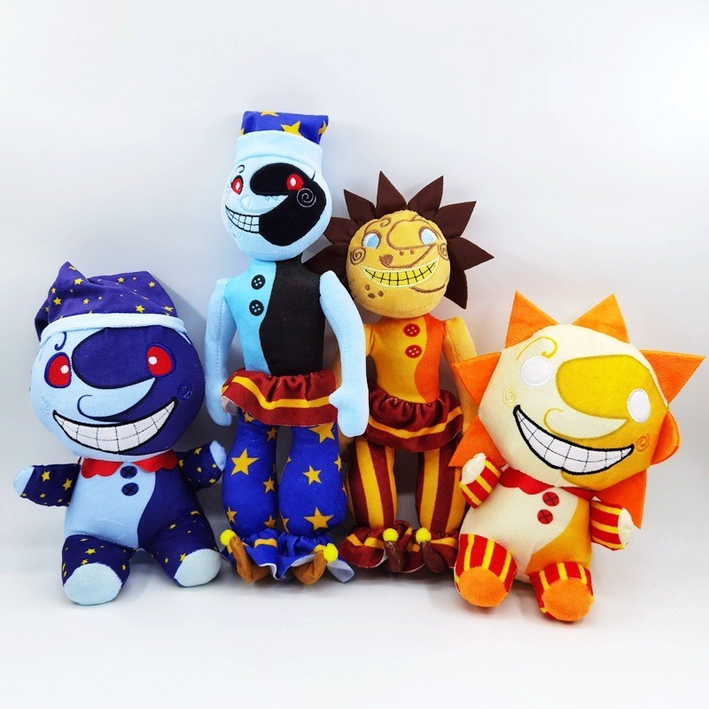 Sundrop Plush Sun Moon Clown Stuffed Toys FNAF Final Boss Boy Birthday ...