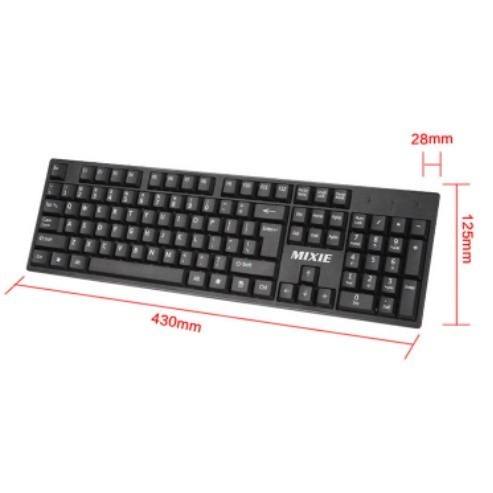 Mi Crab X7 Home Gaming Office Keyboard Desktop Laptop USB Wired Single ...