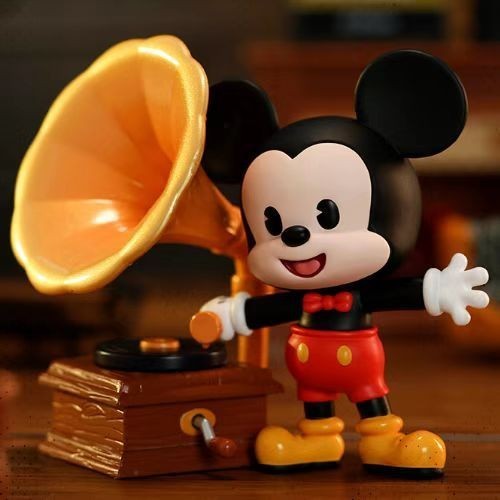 Genuine POPMART POPMART Disney Mickey Family Retro Era Series Mystery ...