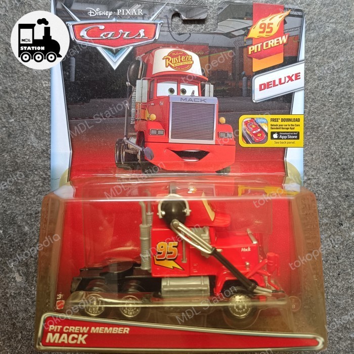 Mattel Disney Pixar Cars - Pit Crew Member Mack -BGS67 | Shopee Singapore