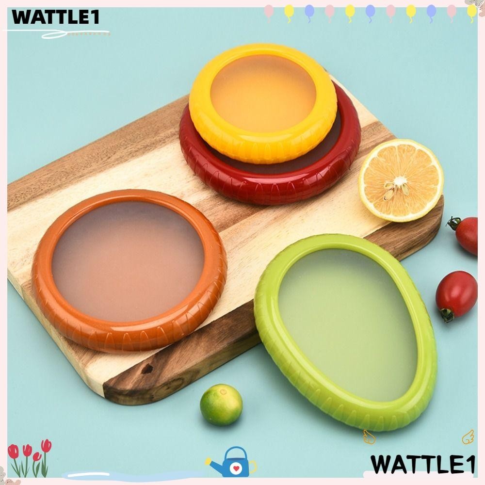 WTTLE Fruit Fresh Box, Creative Silicone Film Sealed Storage Box, Mini ...
