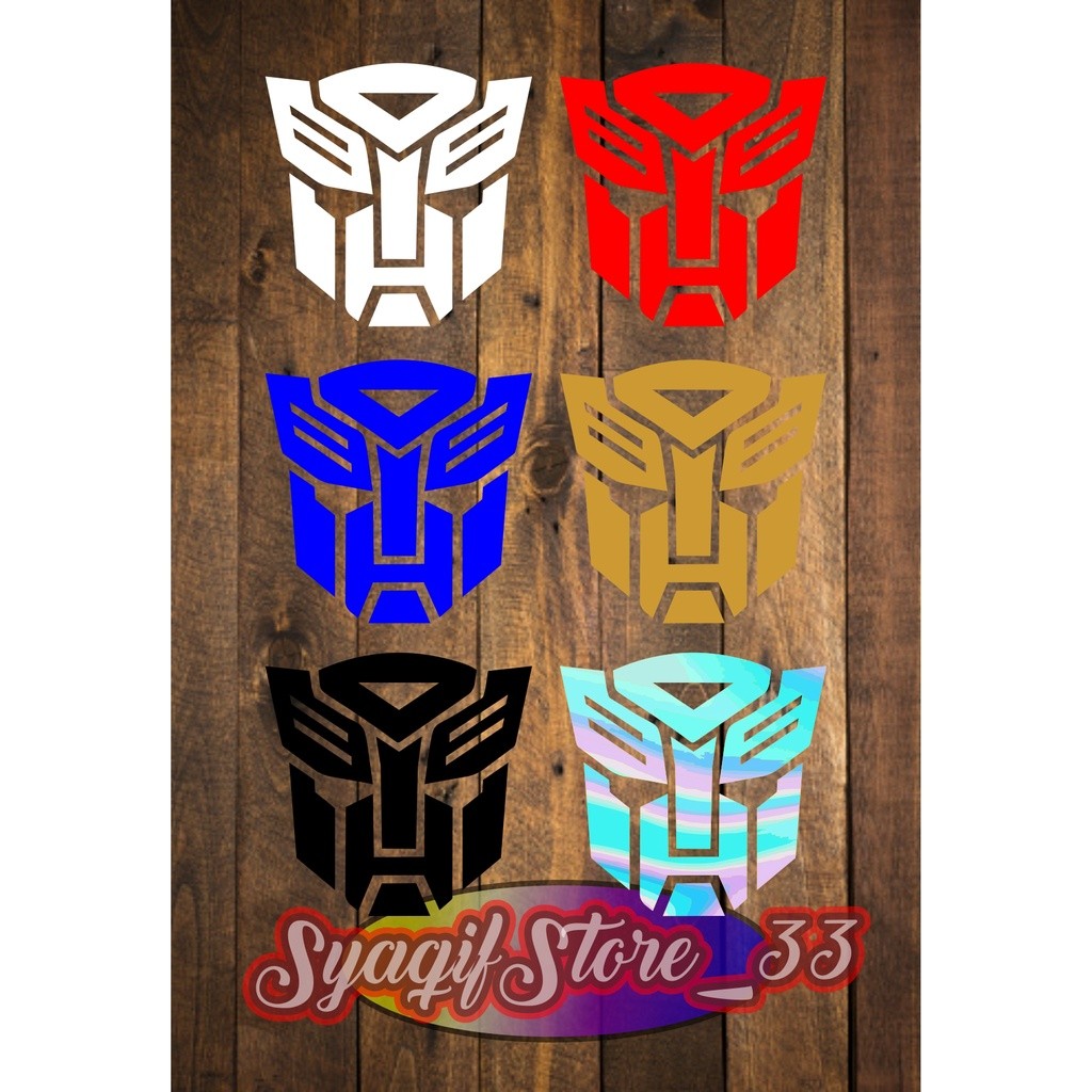 Transformers STICKER STICKER 1 CUTTING | Shopee Singapore