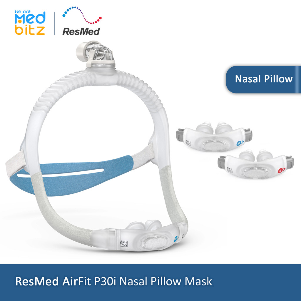 ResMed AirFit P30i Nasal Pillow Mask for CPAP | Shopee Singapore