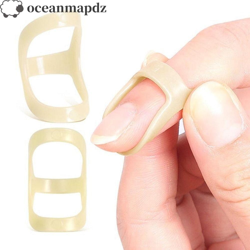 OCEANMAPDZ Oval Finger Splint, Ring Sleeve Oval Finger Splint Support ...