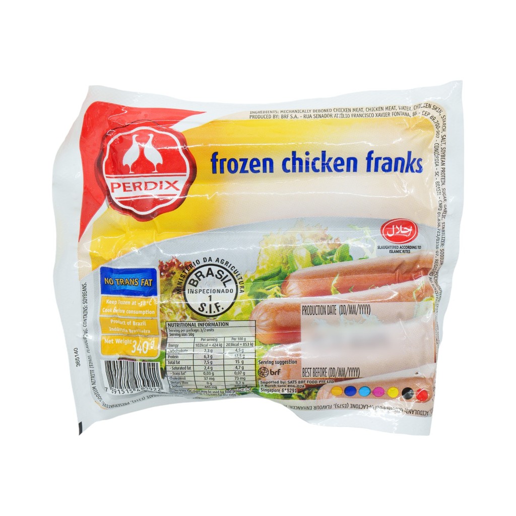 Perdix Chicken Franks, 340g | Shopee Singapore