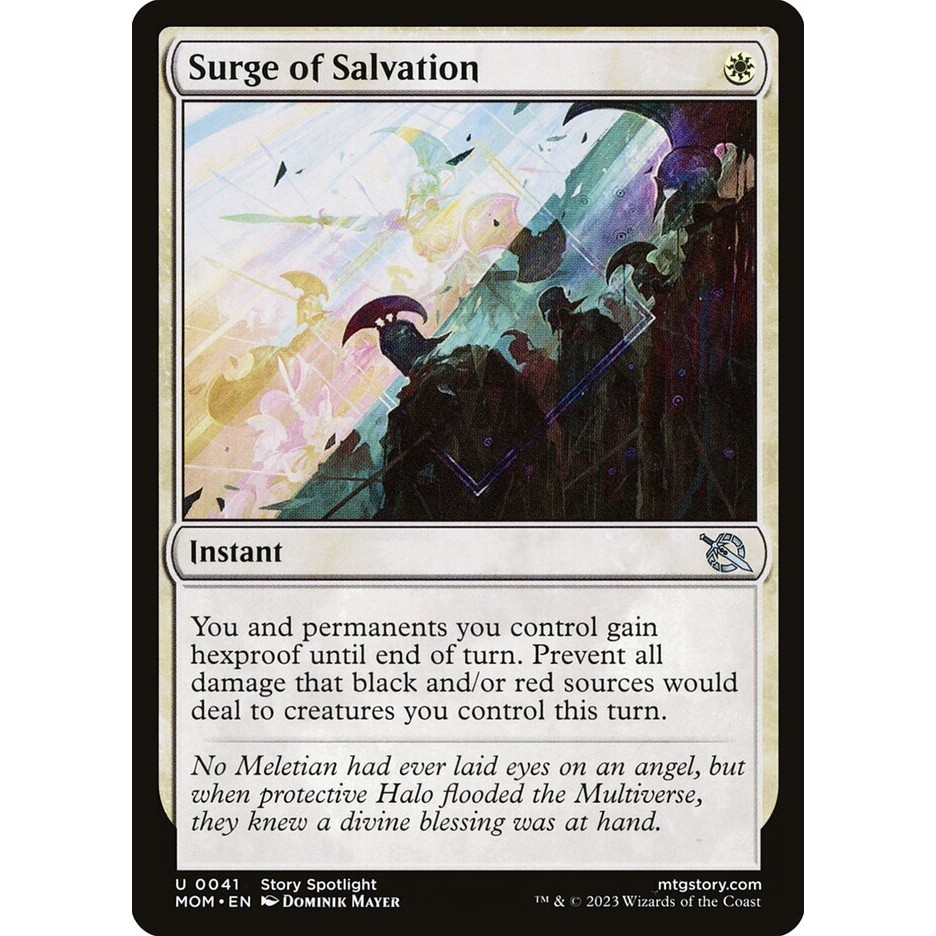 Surge of Salvation - Magic: The Gathering (MTG) | Shopee Singapore