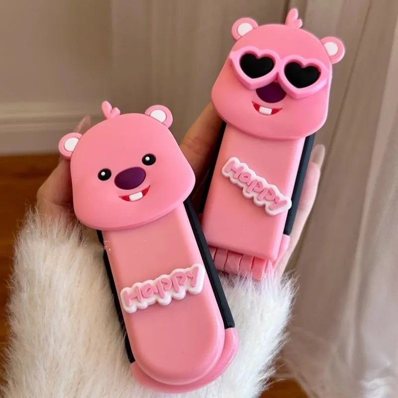 Cute LOOPY Airbag Comb 可爱LOOPY气囊梳 Portable Foldable Little Beaver ...