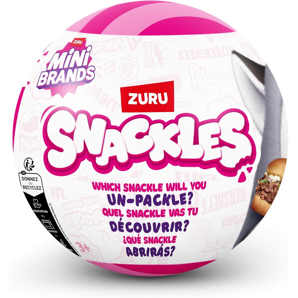 ZURU Surprise Snackles Series Mystery Surprise Capsules Decorative ...