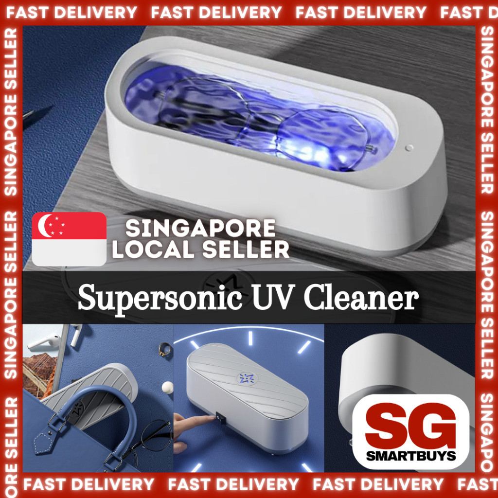 🇸🇬 NO.1 LOCAL SELLER 🔥Supersonic UV Light Cleaner Sterilizer Box ...