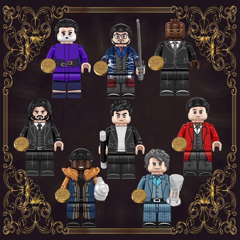 Movie John Wick Birthday Gift Education Toys For Children DIY Building ...