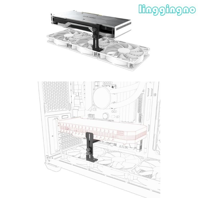 RR Strong GPU Support Stand Graphics Card Support for PC Case Improve ...