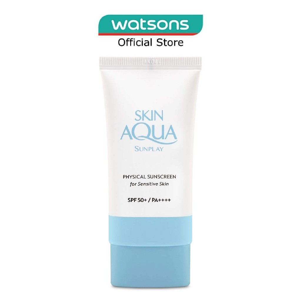 SUNPLAY Skin Aqua Physical Sunscreen SPF50+ (Ultra-lightweight ...
