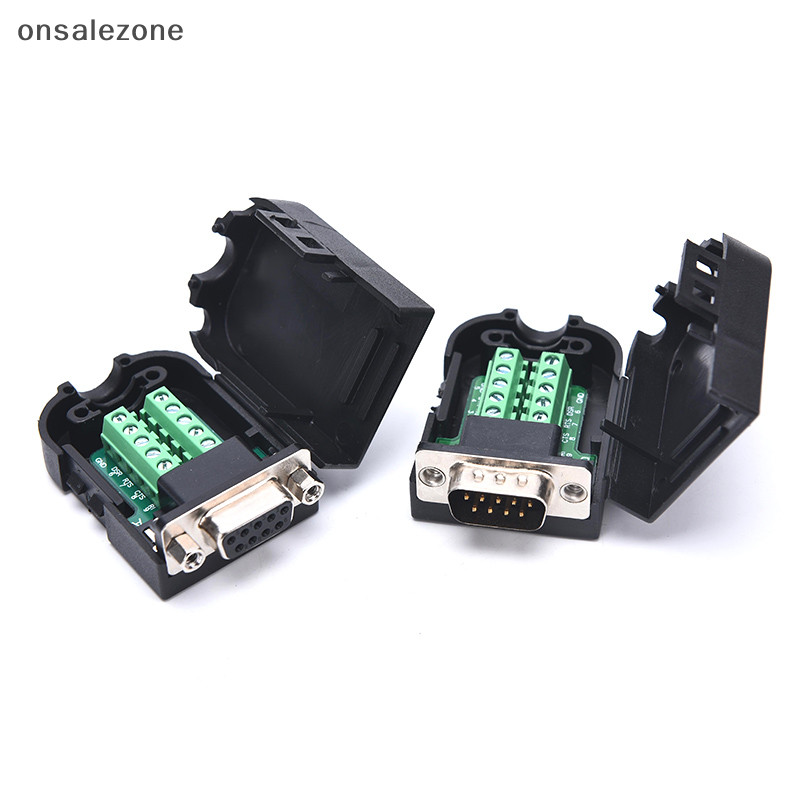 OLE DB9 Connector RS232 Male Female 9 Pin RS485 Breakout Terminals COM ...