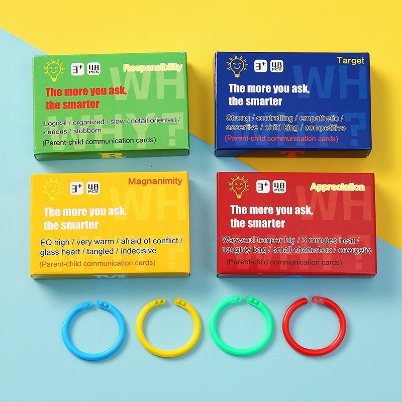 192 Pcs Social Communication Skills Game for Kids Children All English ...