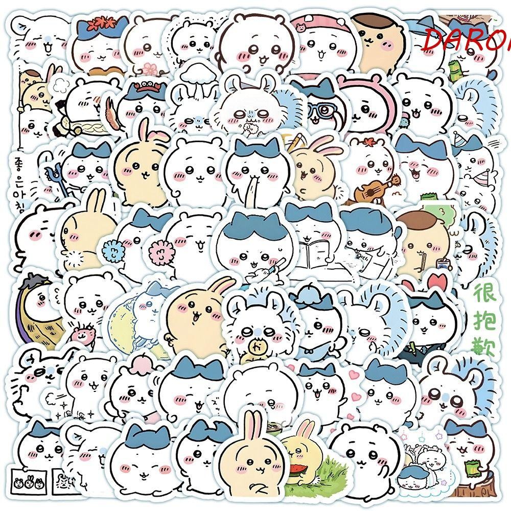 DARON 100PCS Chiikawa Stickers, Momonga Meme Scrapbook Sticker, Album ...