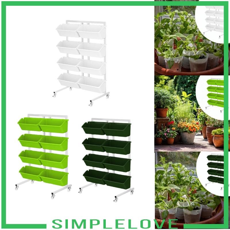 [ Vertical Garden Planter Movable Garden Bed Practical Gardening ...