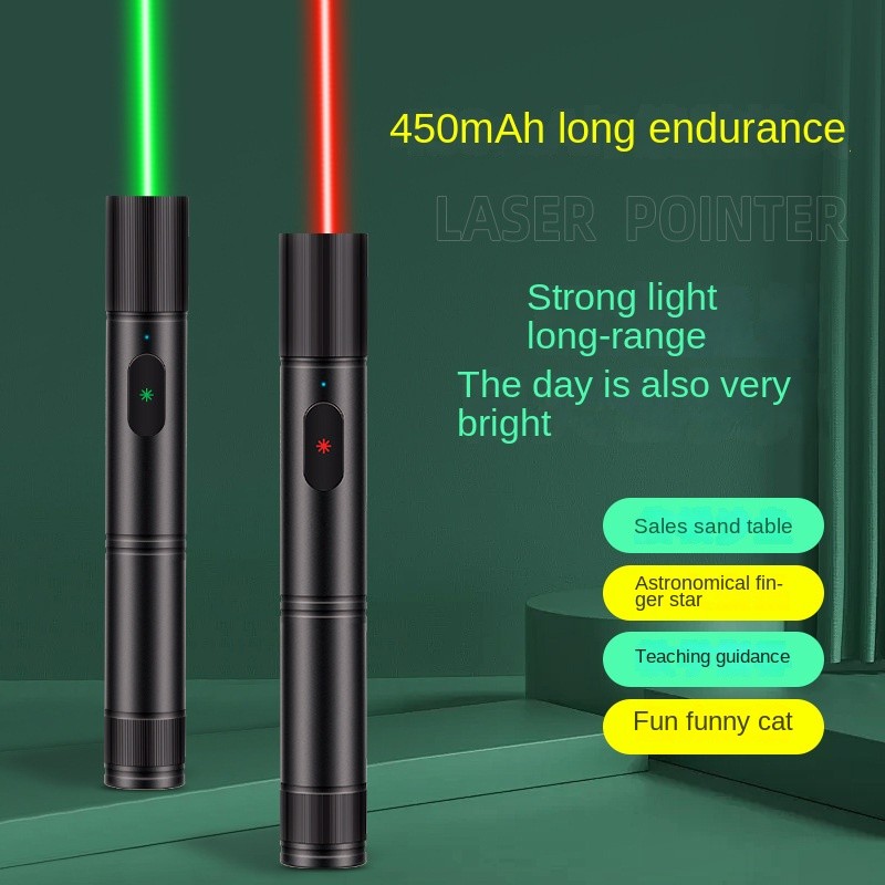 Laser pen head Green infrared high power laser pen usb outdoor long ...