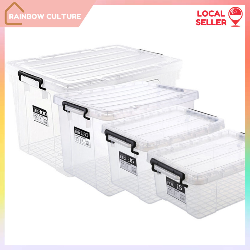 Stackable Transparent Storage Box / Storage Organisers / Multipurpose ...