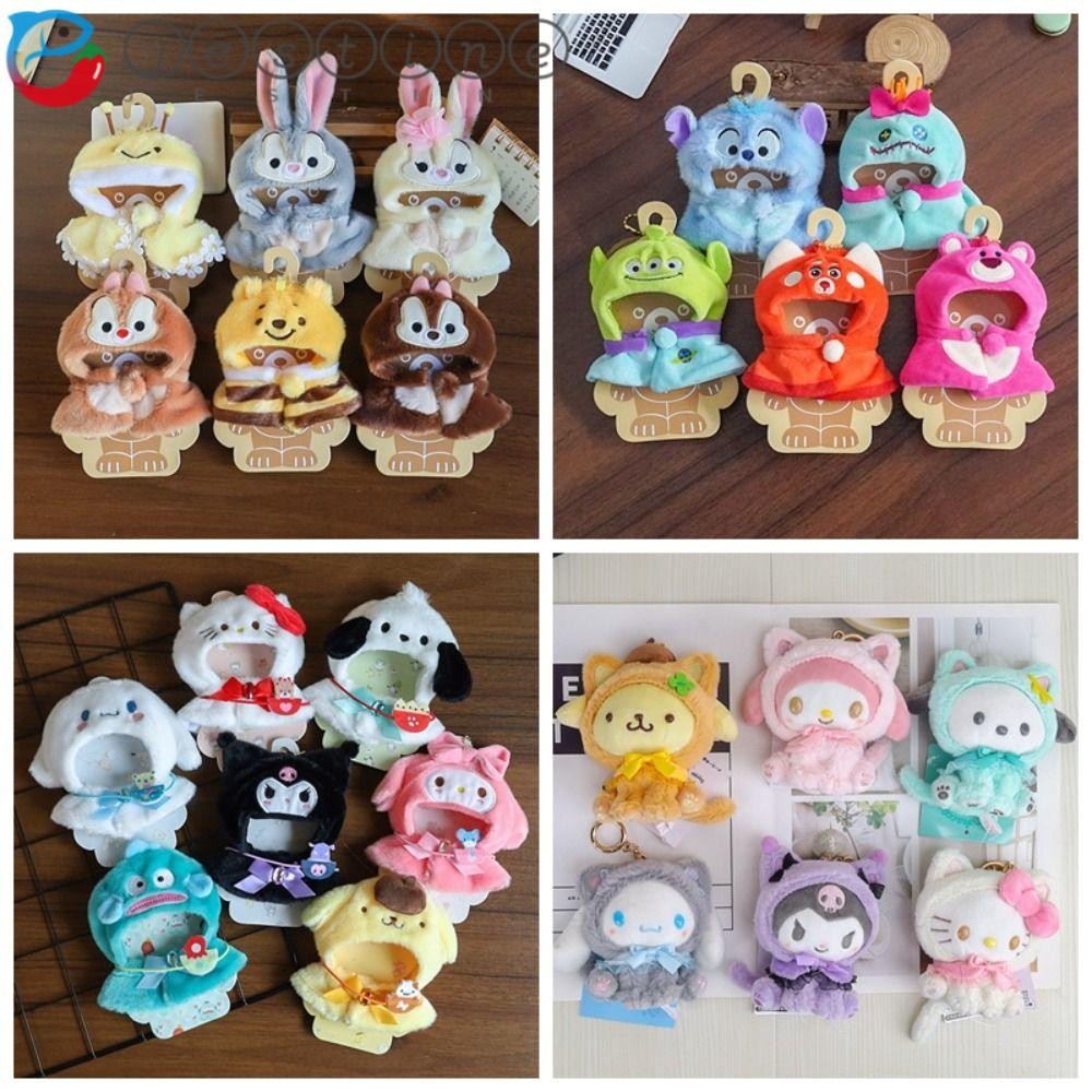 JESTINE Kuromi Plush Doll, Cinnamoroll My Melody Dress Up KT Plush Toy ...