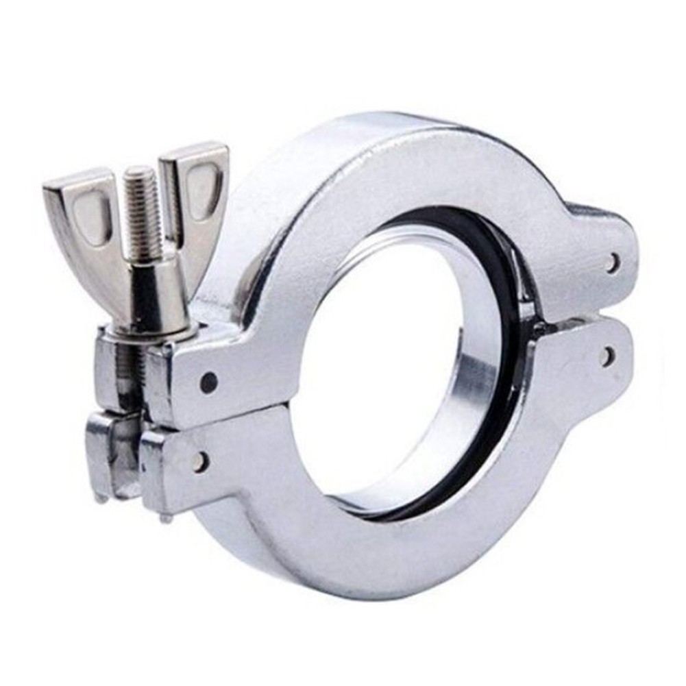 Heavy Duty Stainless Steel Vacuum Clamp Set Choose your Size KF16/KF25 ...