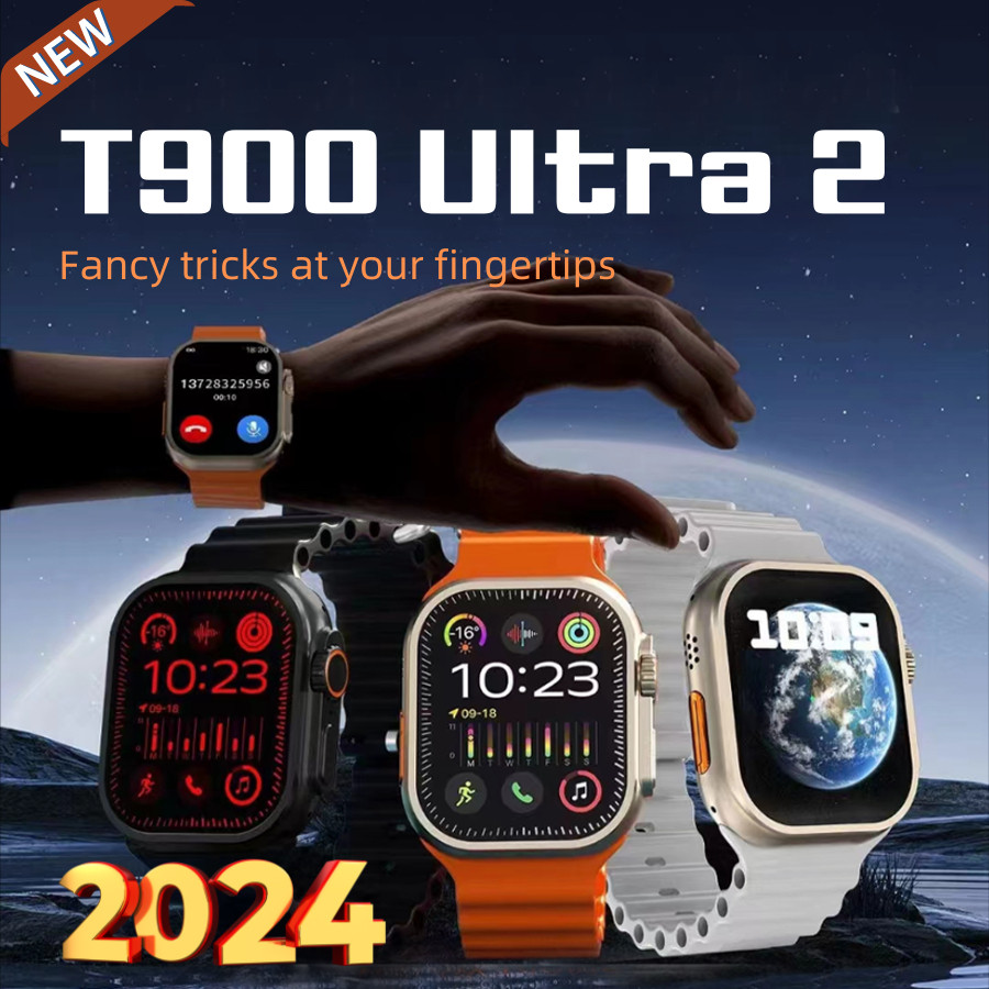Upgraded T900 Ultra2 Smart Watch Waterproof 49mm Game GPS Smartwatch ...