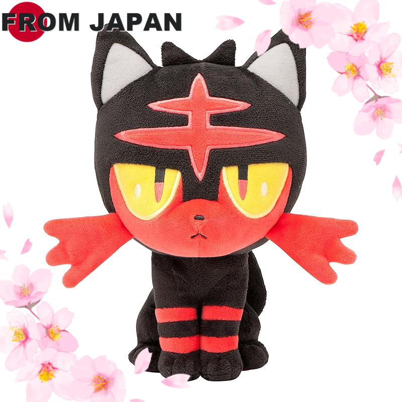 Pokémon Center Original Plush Toy Litten 21×17×16 (H×W×D: cm) | Shopee ...