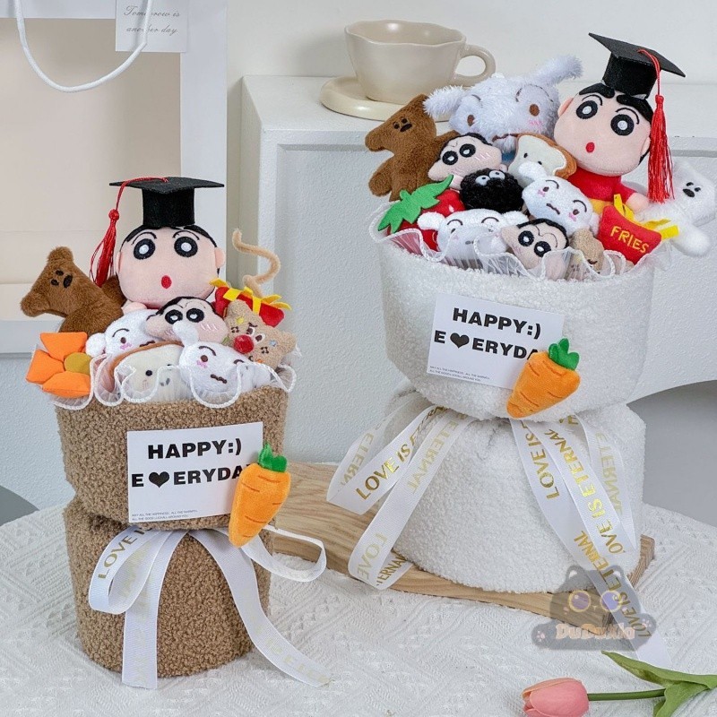 [Graduation Gift] Creative Graduation Crayon Shin-Chan Bouquet Doctor ...
